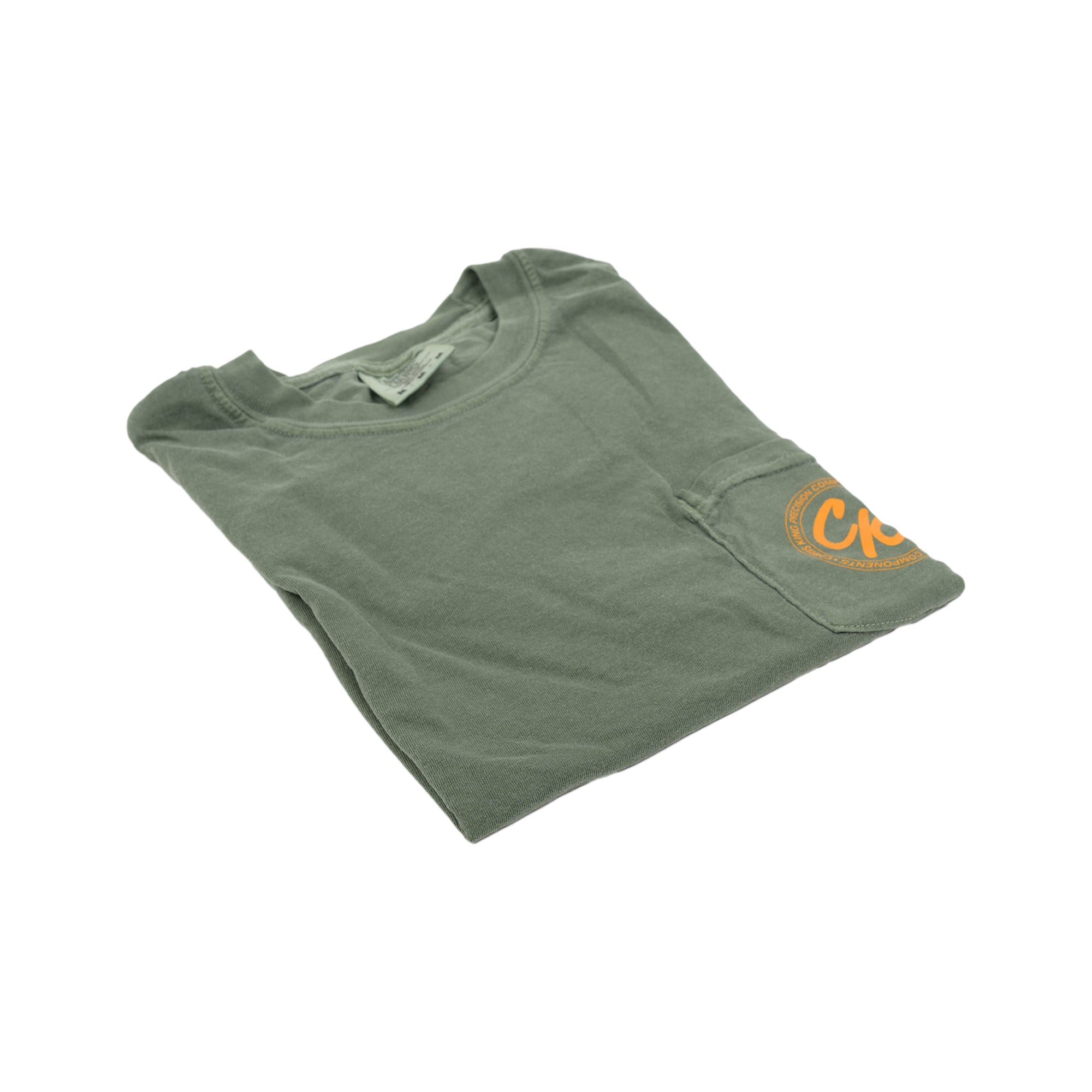 Ck Script Pocket T Shirt Chris King Precision Components